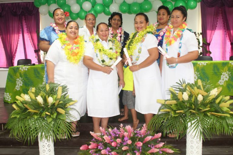 Samoa Paediatric Nurses graduate with Post-Graduate Certificates ...
