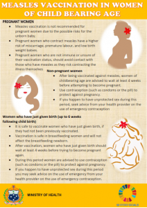 Measles – Ministry of Health